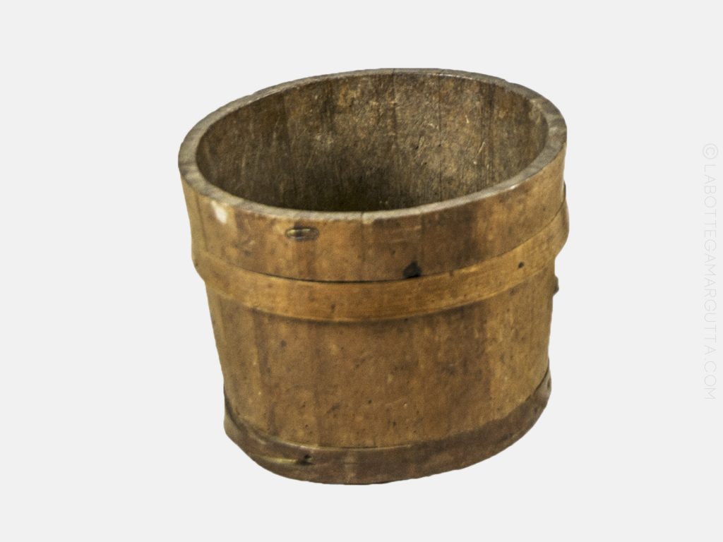 Secchio in legno per mungitura. Trentino Alto Adige, fine '800 - La ...